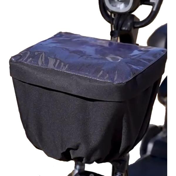 バリエーションコード : 2BU23TIIKF「優れた防水性と耐久性で荷物をしっかり保護」 高品質なオックスフォード生地を使用しており、急な雨や水しぶきからバスケットの中身をしっかり守ります。さらに、内部には防水プラスチックフィルムが施され...