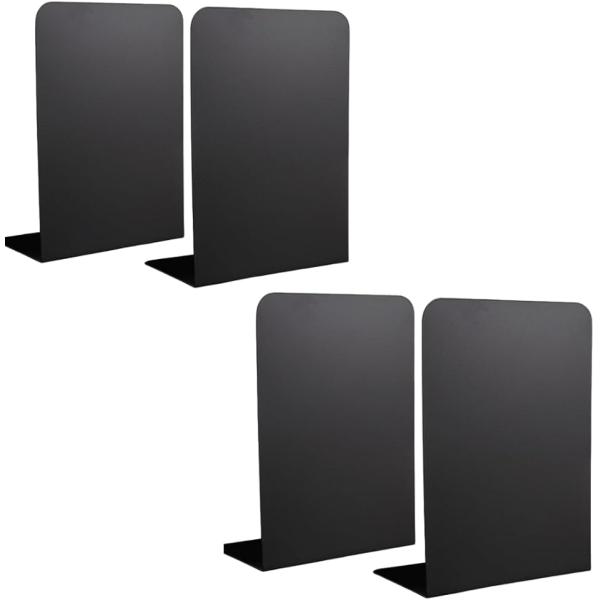 高品質な金属素材を使用しており、耐久性に優れています。重い本や辞書、雑誌などをしっかりと支えられるため、倒れにくい設計です。底部が幅広になっており、安全性を高めています。重さのある書籍でもしっかり固定できるため、本棚や机の下で倒れる心配はあ...