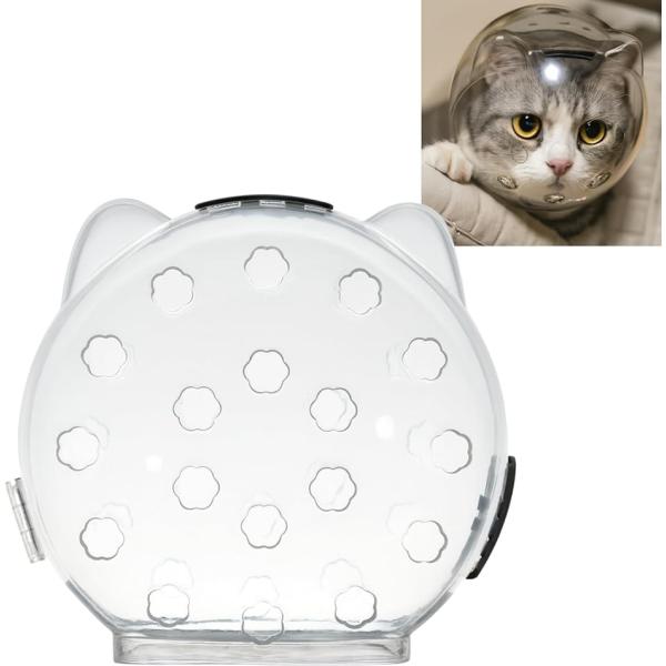 バリエーションコード : 2BU2RN3WR0「安全性の確保」猫の噛みつきや引っ掻きから飼い主や他のペットを守り、安心してケアを行える環境を提供します。愛猫との信頼関係を築きながら、より安全に日常的なケアが可能です。「優れた通気性で快適な使...