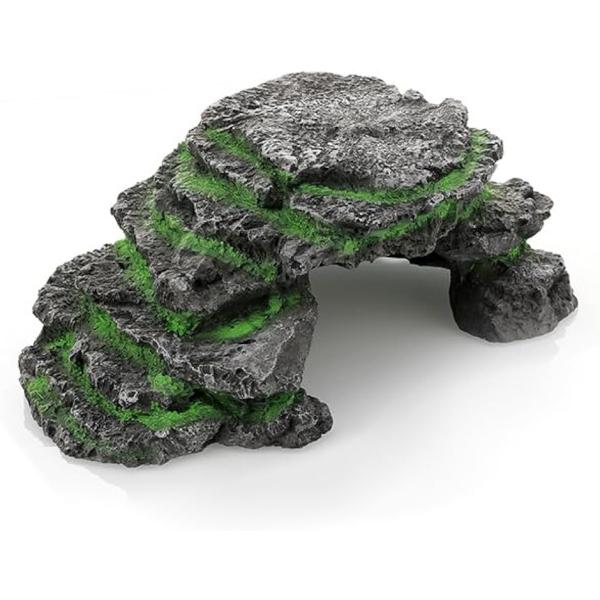 バリエーションコード : 2BU29CFT35「快適なひなたぼっこ」この亀用浮島は、亀が自然な環境でひなたぼっこを楽しむための理想的なスペースを提供します。日光浴をすることで、亀の健康をサポートし、活力を引き出します。「安心の隠れ家」亀がス...