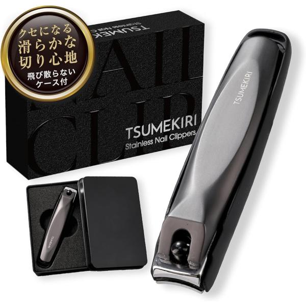 「洗練された美フォルム」無駄を削ぎ落としたシンプルな形状と控えめなロゴが高級感を引き立て、ギフトにも映えるスタイリッシュデザインのつめきりです。「極上の切れ味」独自の技術で3度にわたり丁寧に研磨された刃が、爪に吸い付くように入り、ストレスゼ...