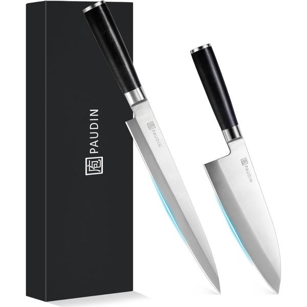 バリエーションコード : 2B9G9W1WL5商品情報(1)：刺身包丁（柳刃包丁）とは、和包丁の一つ種類にとして、刃渡りがとても長く、魚や肉の切り身から刺身を作るための包丁です。家庭や初心者に向け、お刺身を美味しく綺麗に、スッと1回で引き切...