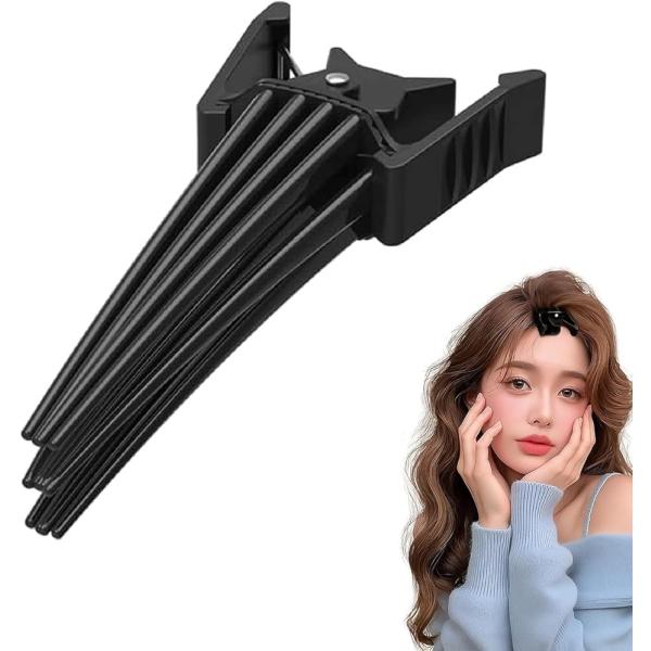 サイズ；9cmx4.4cm　12g素材；ABS樹脂、スチール前髪の根元をふんわり立ち上げて、スタイリングに自然なボリュームをプラスする専用クリップです。13本の櫛状ピンと3段ボリューム構造で、前髪をしっかりホールド。従来品よりも耐久性が上が...