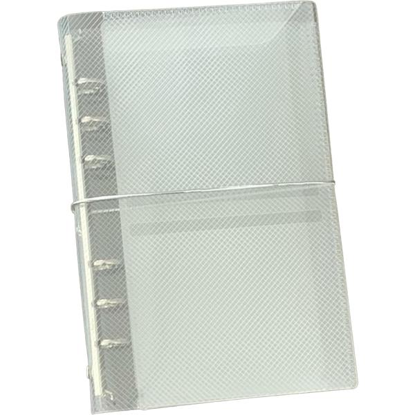 バリエーションコード : 2BU3K6XRC0「シール帳として使える透明バインダー」A6・A7サイズ対応のクリアカバーで、バインダーの中身を可愛く引き立ててくれる透明デザインです。＊シールは別売りです「中身が見えて楽しさ倍増」高透明素材でお...