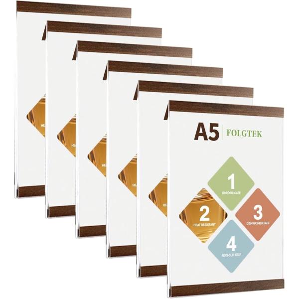 「商品仕様」サイズ：210x148mm、素材：アクリル、適用対象：A5サイズの賞状などに対応、セット内容：6個。「高い透明性＆高級感」この賞状額縁は高品質のアクリル素材で作られ、丈夫で高い透明性を持っております。厚みのあるアクリル板とブラッ...