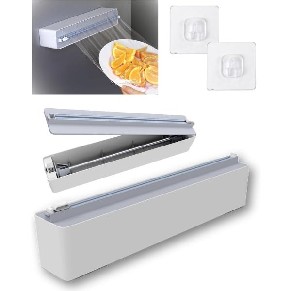 バリエーションコード : 2BU3QKISF3「片手でスムーズ。強力マグネット式ラップカッター」年間6.7万個出荷。冷蔵庫やキッチンにペタッと貼るだけで、お料理中でも片手でラクラクラップカット。双方向スライド刃採用で引き出しからカットまで一...