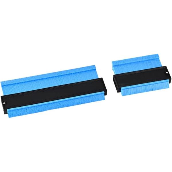 バリエーションコード : 2BU3ROW0KQ「型取りゲージ2個セット」異なるサイズ（14.5cm・26.5cm）の型取りゲージがセットになっており、DIY作業や木工に幅広く活用できるため、作業効率と利便性が大幅に向上します。「コンターゲー...