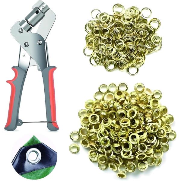 バリエーションコード : 2BU3T354S4布やポスター、展示スタンドに使えるハトメ上下セットと、取り付け用プライヤーのセットです。ハトメ上下パーツに、取り付け用に必要なプライヤーも一緒にお届け。受け取ったらすぐに作業が始められます。取り...