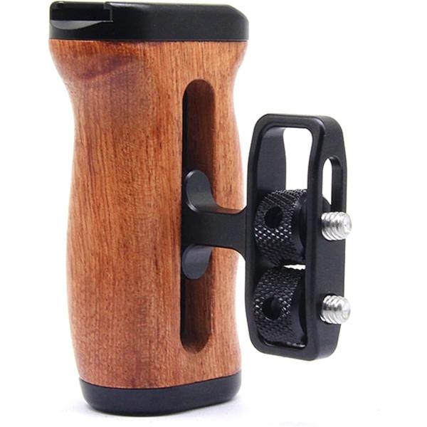 デュアルマウントシステム: 固定式1基＋調整可能式1基の1/4インチネジにより、EOS RP/A7II/A7III/EOS R50/EOS R100/A6700/Z6 II/Z6 III/Z7 II/A7M4/ZV-E10/ZV-E10 I...