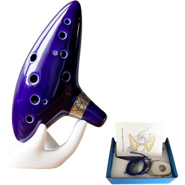 バリエーションコード : 2BU3XO5YRJ「初心者歓迎」小さめホール設計で指が届きやすく、初めてでも安心演奏。「音色にこだわる方へ」セラミックならではの澄んだ音色をお楽しみください。「贈り物にも」特別感のある焼き物オカリナで大切な人への...