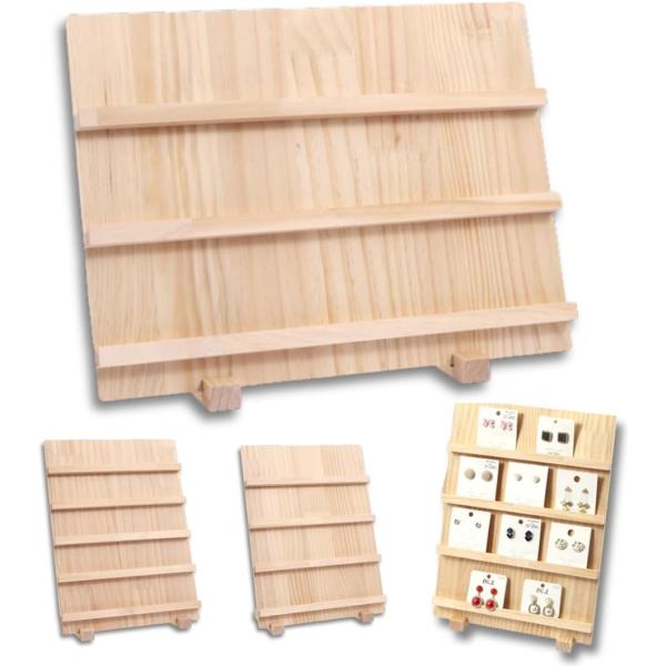 バリエーションコード : 2BU3Y1JN5G「天然木のぬくもりを感じるアクセサリースタンド」木製の温かみあるデザインが魅力のアクセサリースタンドです。ナチュラルなパイン材を使用しており、ピアスや指輪などのジュエリーを優しく引き立てます。お...