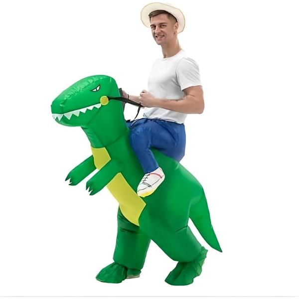 バリエーションコード : 2BU3Y1VWL1ユニークな恐竜デザイン： イベントやパレードで目を引く、かわいくてインパクト抜群の恐竜型コスチューム。大人用フリーサイズ： 身長約150〜190cmに対応し、幅広い体型にフィット。男女兼用で着用...