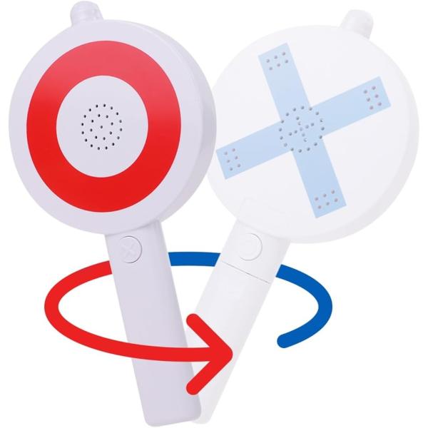 バリエーションコード : 2BU43QI6DI「製品の特徴」クイズ番組でお馴染みのマルバツブザーをグッズ化。 「ピンポン」となるまる面と、「ブー」となるバツ面が一つになったリバーシブル設計です。イベントやパーティーで盛り上がる事間違いなし。...