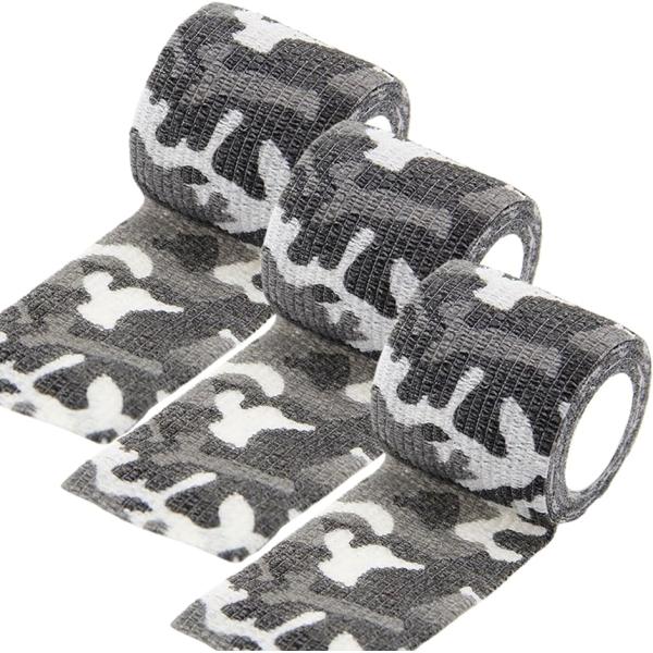 バリエーションコード : 2BU43SQLKN「高い伸縮性」優れた伸縮性を持ち、どんな形状にもぴったりとフィットします。これにより、複雑な形状の物体でも簡単にカモフラージュでき、使用者の創造性を引き出します。「多機能性」このテープは、迷彩効...