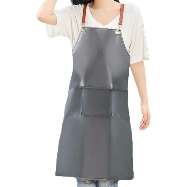 バリエーションコード : 2BU4F3GSUVTPU製半透明ガーデニング作業用エプロンです。クリアとブラックの2色からお選びいただけます。高品質なTPU素材を使用し、しなやかさと耐久性を兼ね備えた防水＆防汚仕様となっております。土、泥、水を...