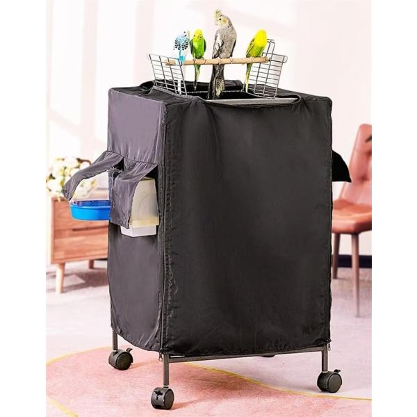 バリエーションコード : 2BU4GWP9VX材質：ポリエステルサイズ45.6x45.6x86cmの鳥かごにぴったり遮光、防寒、防音通気性抜群洗濯可能