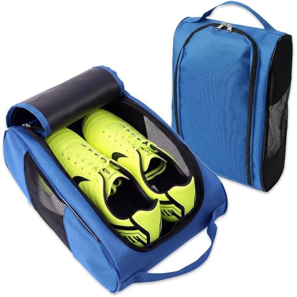 バリエーションコード : 2BU4LTY95C「部活や試合後も靴を清潔に保つ薄型シューズケース」サッカーや野球のスパイクやバッシュ・ランニンングシューズ等を、練習や試合後にも清潔に持ち帰れる通気性抜群の薄型シューズバッグです。サイドのメッシ...