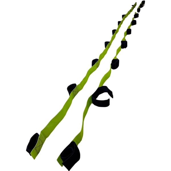 バリエーションコード : 2BUXWJXKPQ「1. 学校行事・スポーツフェスに」運動会グッズや学校イベント用品として古くは教育課題で誕生した歩行トレーニング用連結ロープ。体育祭や学級対抗競技の準備に今でも定番の競技です「2. 幼児・小学生...