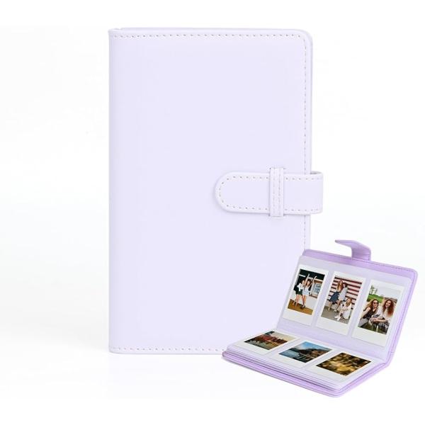 バリエーションコード : 2BU4ODGHJP「チェキアルバム 大容量」コンパクトな手帳型ながら、instax miniフィルムを最大108枚収納可能。PUレザー素材の上品な仕上がりと選べる淡い5色が魅力。軽量で持ち運びやすく、思い出をおし...
