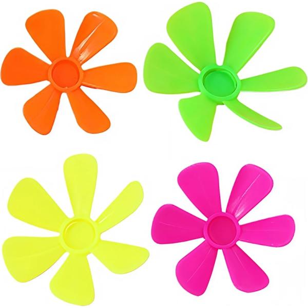 バリエーションコード : 2BU4O44Y4G花形のくるくる吹きコマ100個セット。息を吹きかけると花びらがクルクル回る、ユニークな仕掛けのおもちゃです。シンプルながら、子供から大人まで誰もが思わず笑顔になる楽しさ。手軽に遊べる懐かしいアイ...