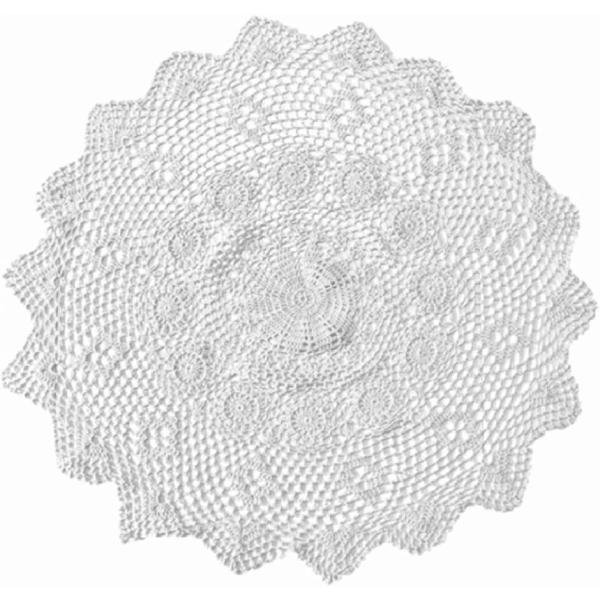 バリエーションコード : 2B945ORHYWレースクロス 1枚の販売です。サイズ：直径70cm 円形　重量：100g材質：綿 色:白＊環境の違いで、色の見え方に若干差が生じる場合がございます。＊製造、輸送の過程で、大きさ、形に個体差があります。