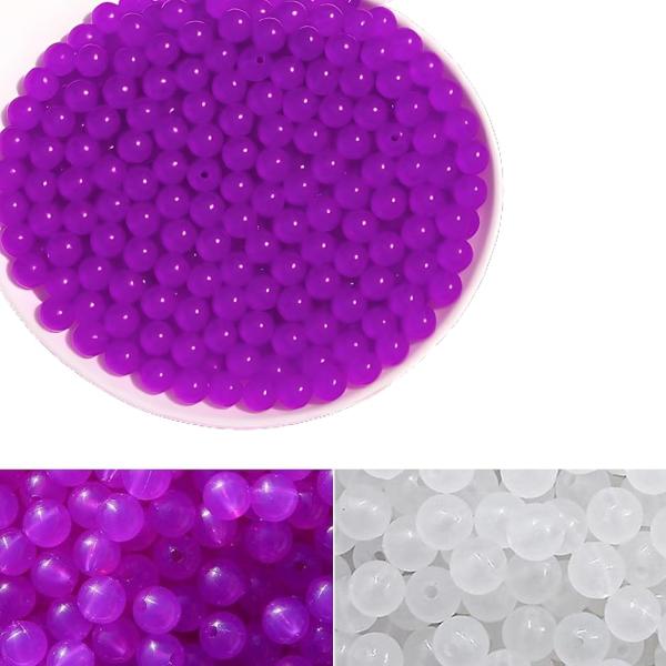 バリエーションコード : 2BUY6FLIS6「太陽光線やブラックライトで魅惑的な変色効果」 この特別な変色ビーズは、太陽光線やブラックライトなどの紫外線に当たると、驚くべき変化を見せます。白色からビブラントで鮮やかなカラーへと変わる様子は...