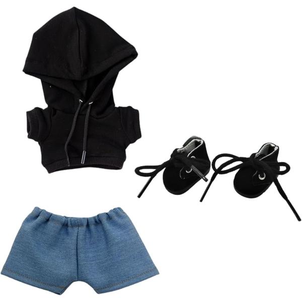 バリエーションコード : 2BU5PUCVRJ適用ドールサイズ： 本商品は、約10cm〜20cmの綿人形に適応するサイズです。お手持ちの人形にぴったりのアイテムです。セット内容： パーカー、ズボン、靴の3点セットです。特に靴は人形が立つため...