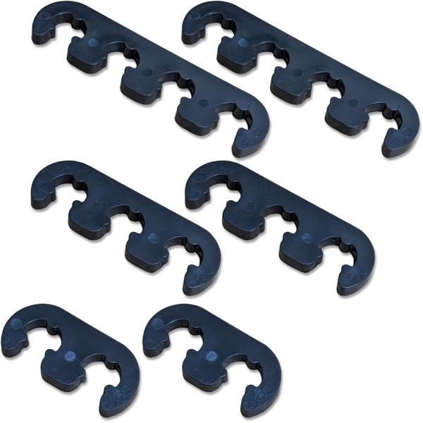 バリエーションコード : 2BU5S99O0J「スッキリ配線で見た目も機能もUP。選べる3色」エンジンルームの配線を整理し、見た目と機能性を向上させるプラグコードセパレーターです。3色のカラーバリエーションと3種の穴数で、様々な車種やプラグ...