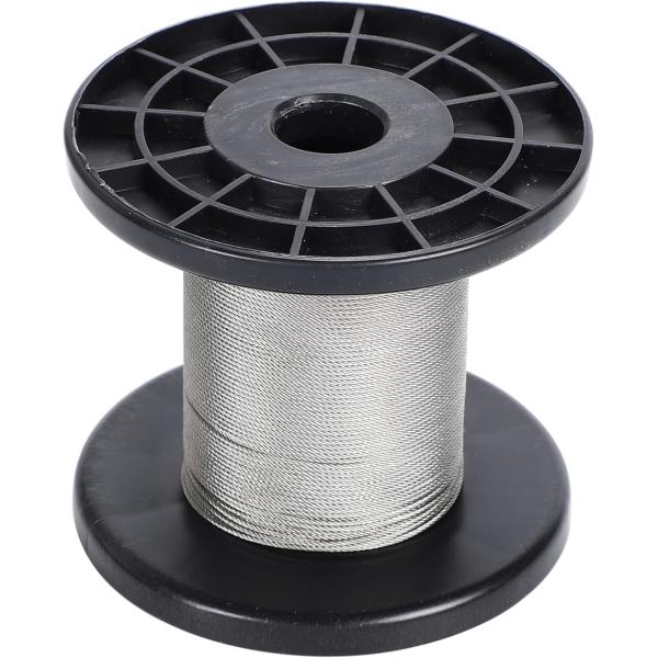 長さ30mのワイヤーロープは、細かい作業に最適な線径0.1mmを持ち、繊細かつ高精度な使用感をお届けします。7x7構造で設計されたこのロープは、強度としなやかさを兼ね備え、信頼性の高いパフォーマンスを発揮します。高級ステンレス鋼SUS304...