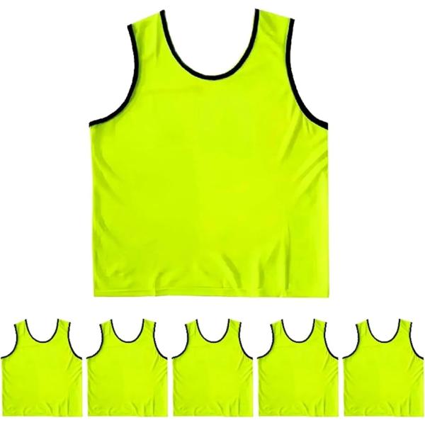 バリエーションコード : 2BU60US4JDスポーツの試合等に。ビブス6枚セットです。サッカー、フットサル等のチーム分けに。イベントや、防災、災害時の役割分担、スタッフユニフォームとしても。さまざまなシーンでご利用いただけます。大人用、フ...