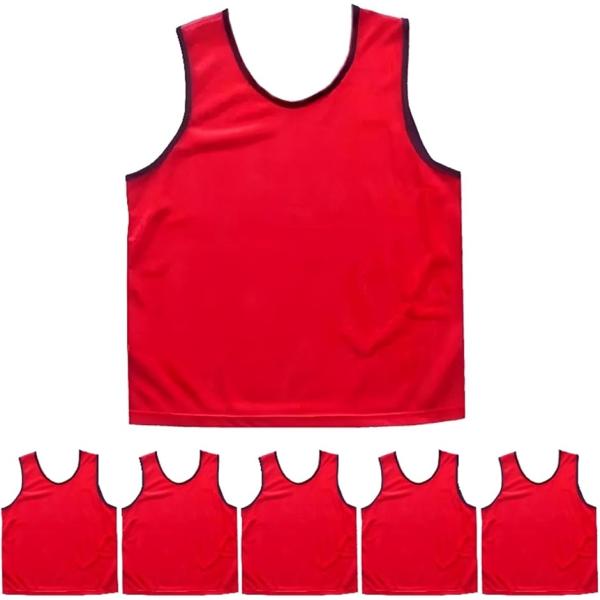 バリエーションコード : 2BU60US4JDスポーツの試合等に。ビブス6枚セットです。サッカー、フットサル等のチーム分けに。イベントや、防災、災害時の役割分担、スタッフユニフォームとしても。さまざまなシーンでご利用いただけます。大人用、フ...