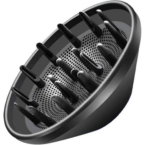 「カールを美しく保つ専用ディフューザー」 ウェーブやパーマ、くせ毛などの髪質に対応。熱ダメージを抑えながら自然乾燥のような仕上がりを再現。ボリュームを与えつつ、ふんわりカールをキープできます。「幅広い互換性で安心使用」 Dyson Supe...