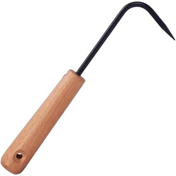 バリエーションコード : 2BU8G6R50V素材：ステンレススチール素材　木材サイズ：26.5cmx7.5cm　110グラム畳の張り替え、荷物の引き寄せ、魚の締め多機能なショート手鉤ブリ、真鯛などの大型魚種にもご利用できますバーベキューな...