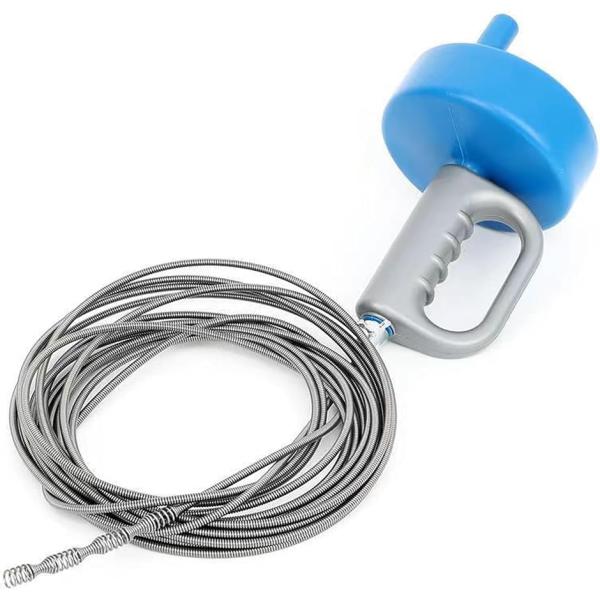 バリエーションコード : 2BJDO8P18F「排水管の詰まりを解消」排水管に詰まった髪の毛やゴミを簡単に除去するパイプクリーナーです。先端の特殊な4段凹凸形状スプリングを回転させることで汚れを絡め取ります。アクシデント時に業者を呼ぶ手間や...