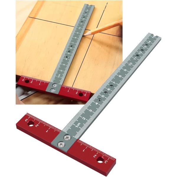 製図、木工、ケガキ、建築、絵画などに用いられるTスクエア定規です。軽量で耐久性が高く、錆びにくいアルミ合金製。直角・平行線を簡単に引ける高精度なデザインに、レーザーエッチングによる白色目盛りを採用。木工や製図作業で、均等な間隔で線を引くこと...