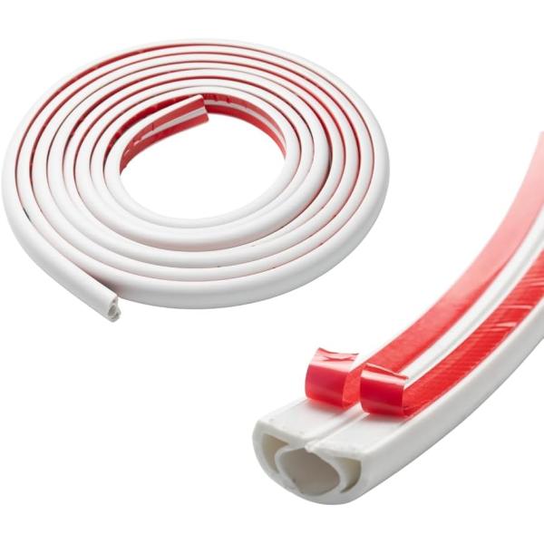 バリエーションコード : 2BU85NQ6DV「簡単設置・多機能配線カバー」フラットデザインのPVC配線カバーは背面の強力粘着テープで取り付け簡単。丈夫で燃えにくく、子供やペットのかじり防止にも有効。床や壁を傷つけずインテリアとも調和し、掃...