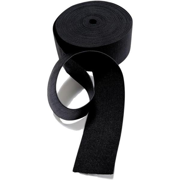 バリエーションコード : 2BU8U4KRUDハサミでお好みのサイズにカットしてお使いいただける平ゴム紐 幅50mmです。カラーは白、黒、長さは10m、40mからお選びいただけます。伸縮性に優れているため、ゆるくなった衣服のウエストや裾、袖...