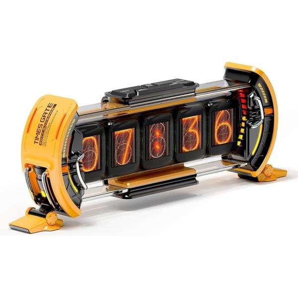 バリエーションコード : 2BRRRVIR8Q「Divoom Times Gate｜5Wayデジクロック」Times Gate は、5つの独立したフルカラーLCDディスプレイを備えた新感覚のデジタル時計で、「5Wayデジクロック」という独自...