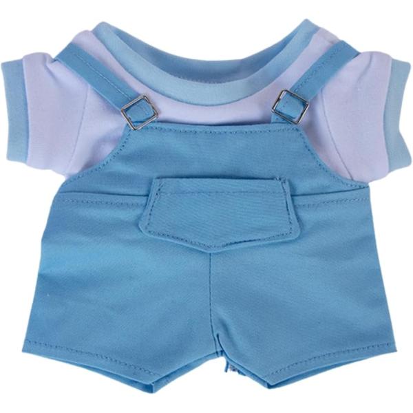 バリエーションコード : 2BU90YGGL3適用ドールサイズ： 本商品は、約10〜20cmの綿人形に適応するサイズです。お手持ちの人形にぴったりのアイテムです。セット内容： オーバーオール(サロペット)とTシャツのセットです。注意点： 本...