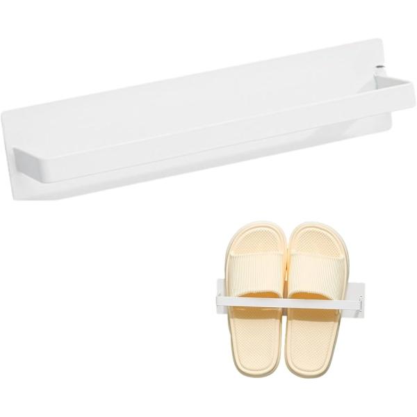 「壁掛け収納」玄関や室内の壁に取り付けるだけで、スリッパを省スペースで収納できます。限られた空間でもスッキリ整理できます。穴あけ不要で賃貸にも安心です。「強力マグネット式」背面の強力磁石により金属面にしっかり固定され、ズレにくく安定感があり...