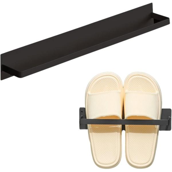 「壁掛け収納」玄関や室内の壁に取り付けるだけで、スリッパを省スペースで収納できます。限られた空間でもスッキリ整理できます。穴あけ不要で賃貸にも安心です。「強力マグネット式」背面の強力磁石により金属面にしっかり固定され、ズレにくく安定感があり...