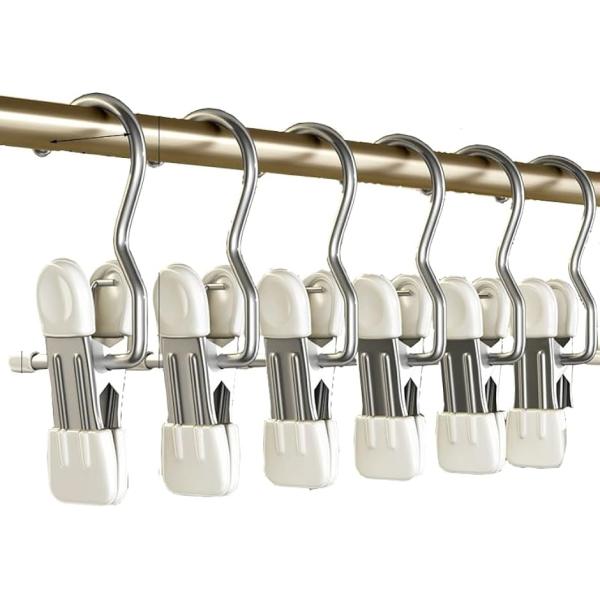 バリエーションコード : 2BU9IL1COK「滑らない」特別なノンスリップ設計により、風が強い日でも洗濯物が落ちる心配がありません。これにより、安心して外干しができ、時間を有効に使うことができます。「跡がつきにくい」この洗濯ばさみは、衣類...