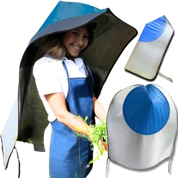 バリエーションコード : 2BU4UTFI5U「1. 厚手のアルミが強い日差しを反射」直射日光を効率的に反射するアルミ素材を採用。体感温度の上昇を抑え、炎天下でも穏やかさをキープします「2. 広範囲をカバーするゆったり設計」肩から背中まで覆...