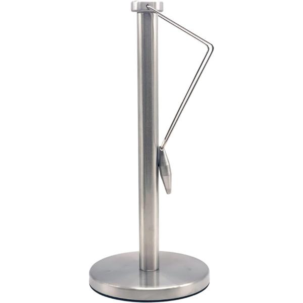 「商品特徴」FrugeLのキッチンペーパーホルダーは、縦置き設計＆テンションアーム付きで、大判のペーパータオルも片手でスパッと切れる優れもの。滑り止め付きの安定した台座が、どんなキッチンでもしっかり固定。調理中のストレスをゼロにします。「ど...