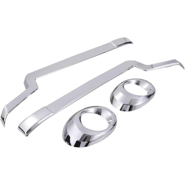 日産 UD 17クオン メッキ バンパーエンドカバー 左右セット 社外品になります。適合車種：日産 UD 17クオン / パーフェクトクオン 大型車 H29.3以降等　カラー：クロームメッキ　材質：ABS樹脂製仕事用のトラックをカスタマイズ...