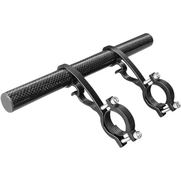 「軽量カーボン素材」本体には炭素繊維（カーボンファイバー）を使用し、耐久性と軽量性を両立しています。見た目も高級感のある仕上がりです。振動吸収性にも優れています。「多用途拡張」スマホホルダー、ライト、サイコン、アクションカメラなど多様なアク...