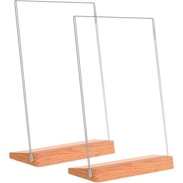 バリエーションコード : 2BUC4T9V8W「フォトフレーム L判対応」高透明度アクリルで写真やメニューを美しく表示。2個セットで家庭からレストランまで幅広く活躍し、L判写真や案内カードを鮮明に演出します。「縦横兼用アクリル写真立て」マグ...