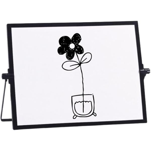 表裏どちらにも書ける両面仕様で、回転式構造により用途に応じて面を簡単に切り替えることができ、作業の効率を高めます。板面はマグネットに対応しており、メモや資料を貼ることが可能なため、掲示板やタスク管理ボードとしても幅広く活用できます。省スペー...