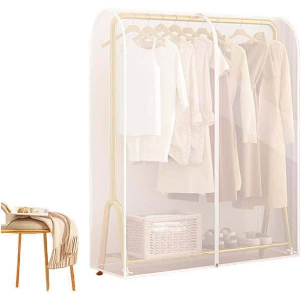 バリエーションコード : 2BUCJ56SVD「高性能PEVA素材」防塵性に優れたPEVAを採用し、ホコリやペットの毛から衣類をしっかり守ります。不織布よりも高密度で、長期保管にも安心です。「防湿・防カビ対策」通気性と防水性を兼ね備え、湿気...