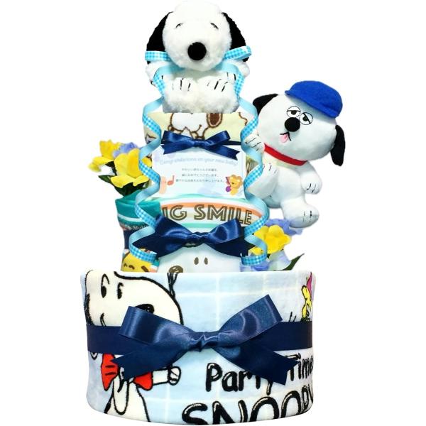 バリエーションコード : 2BUD0X9WX1出産祝いに最適な犬の人気キャラクターのおむつケーキ：人気キャラクターをデザインしたおむつケーキは、赤ちゃんへの特別な贈り物として男の子に人気があるおむつケーキです。赤ちゃんに優しい高品質なおむつ...